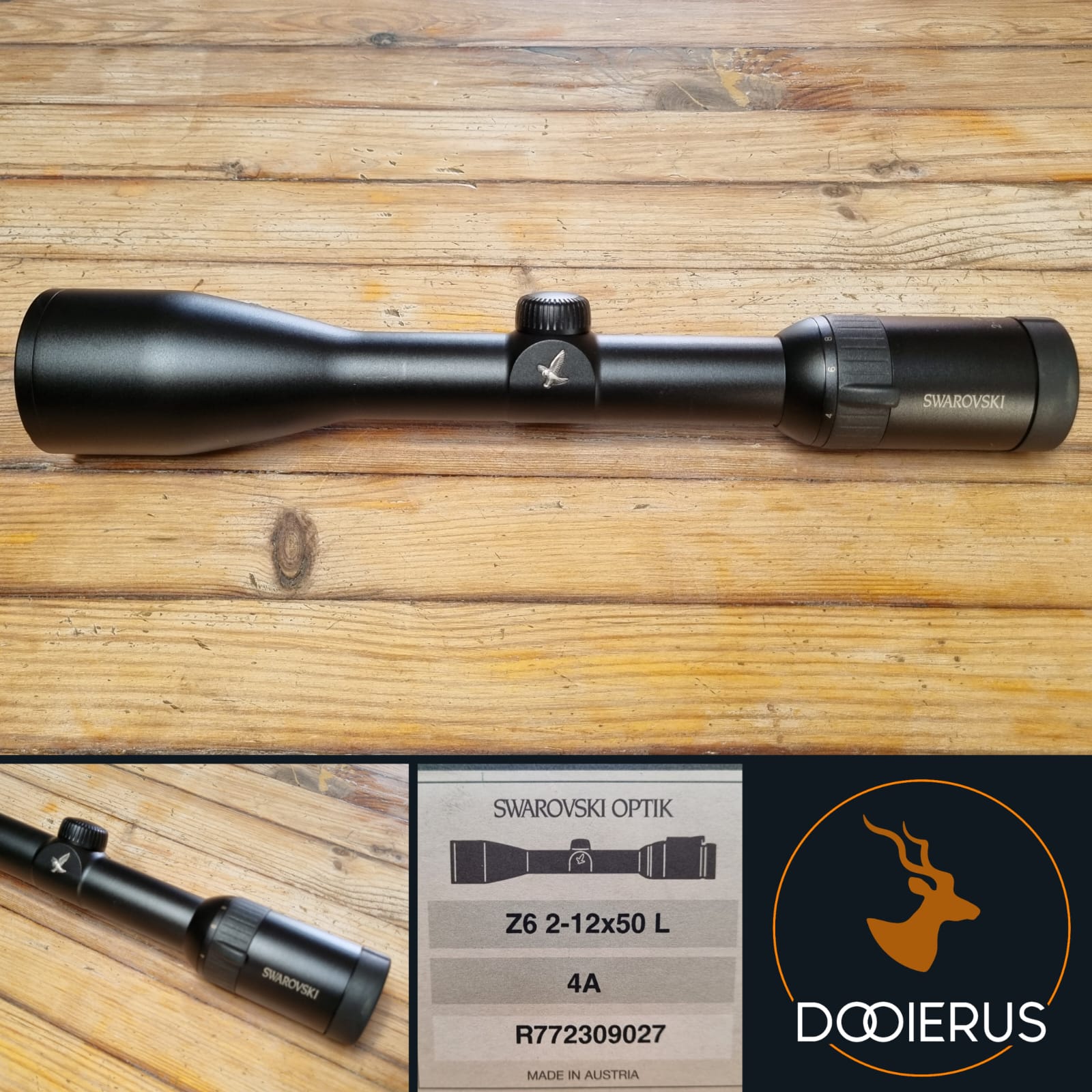 Swarovski Z6 2-12x50 – dooierus