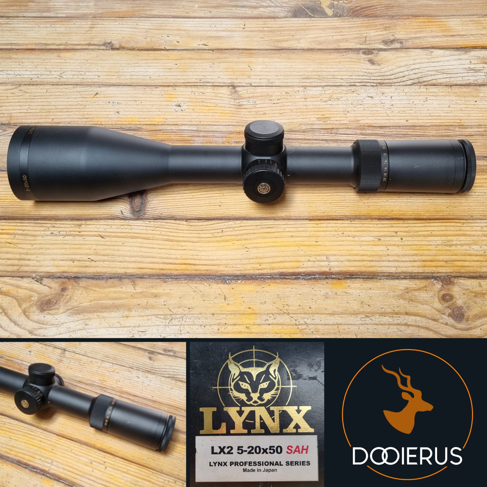 Lynx LX2 5-20x50 SAH – dooierus